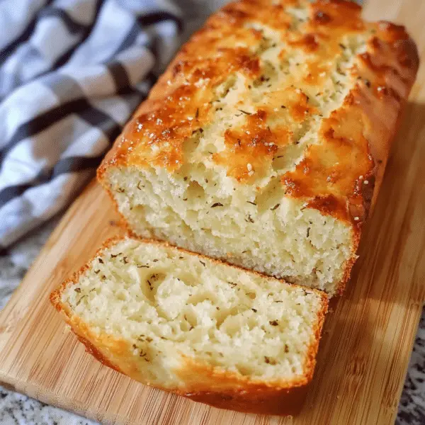 Parmesan Garlic Herb Quick Bread - Recipe Viral